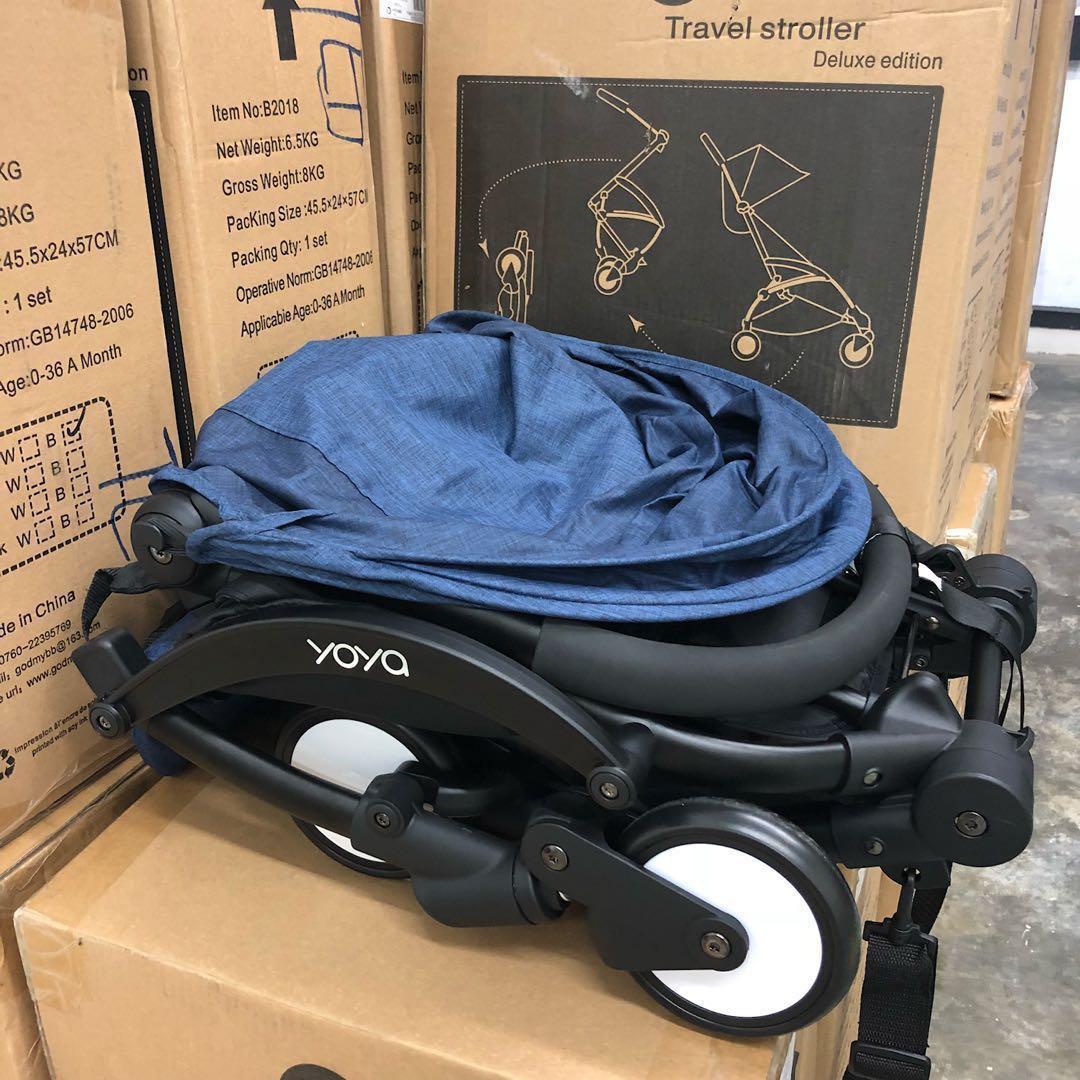FREE DELIVERY Yoya Gen 5 Deluxe Stroller, Babies & Kids, Going Out ...