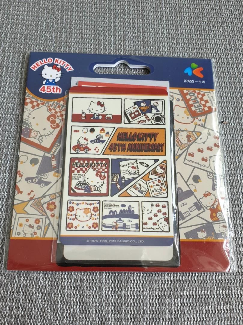 Hello Kitty 45th Anniversary retro design iPASS (Taiwan), Women's ...