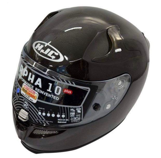 HJC RPHA 10 Plus Carbon Motocycle Helmet, Motorcycles, Motorcycle ...