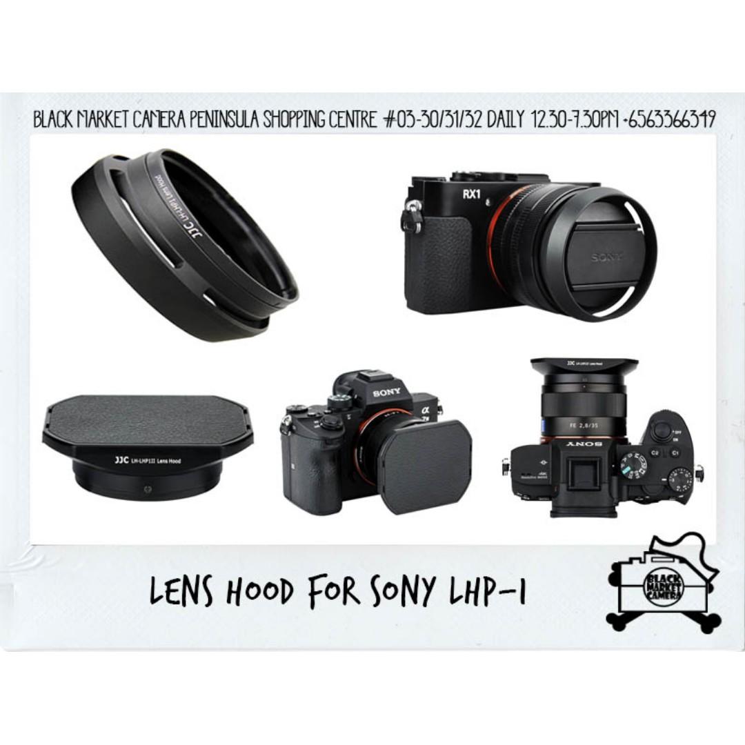 JJC Lens Hood for SONY LHP-1, Photography, Cameras on Carousell