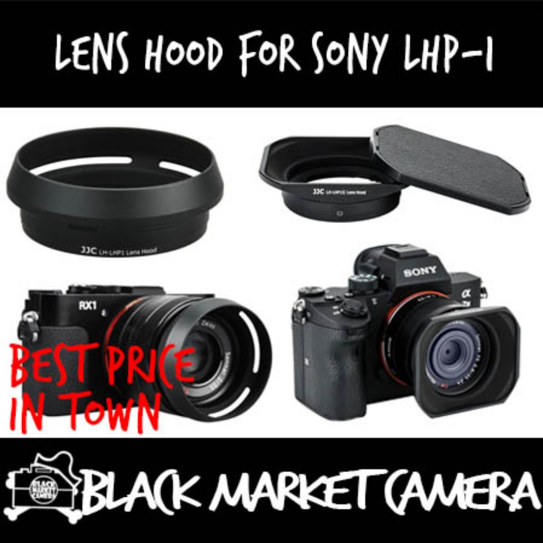JJC Lens Hood for SONY LHP-1, Photography, Cameras on Carousell