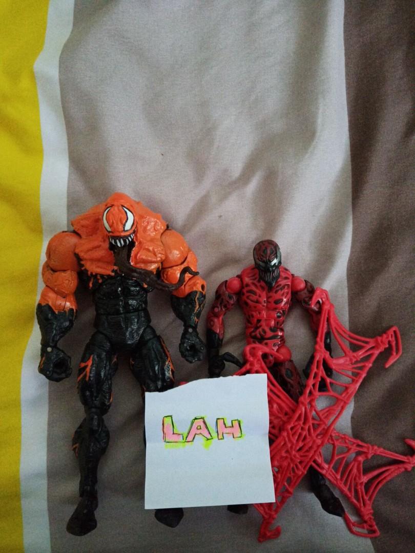 Marvel Legends Toxin (custom) and Carnage, Hobbies & Toys, Toys & Games ...