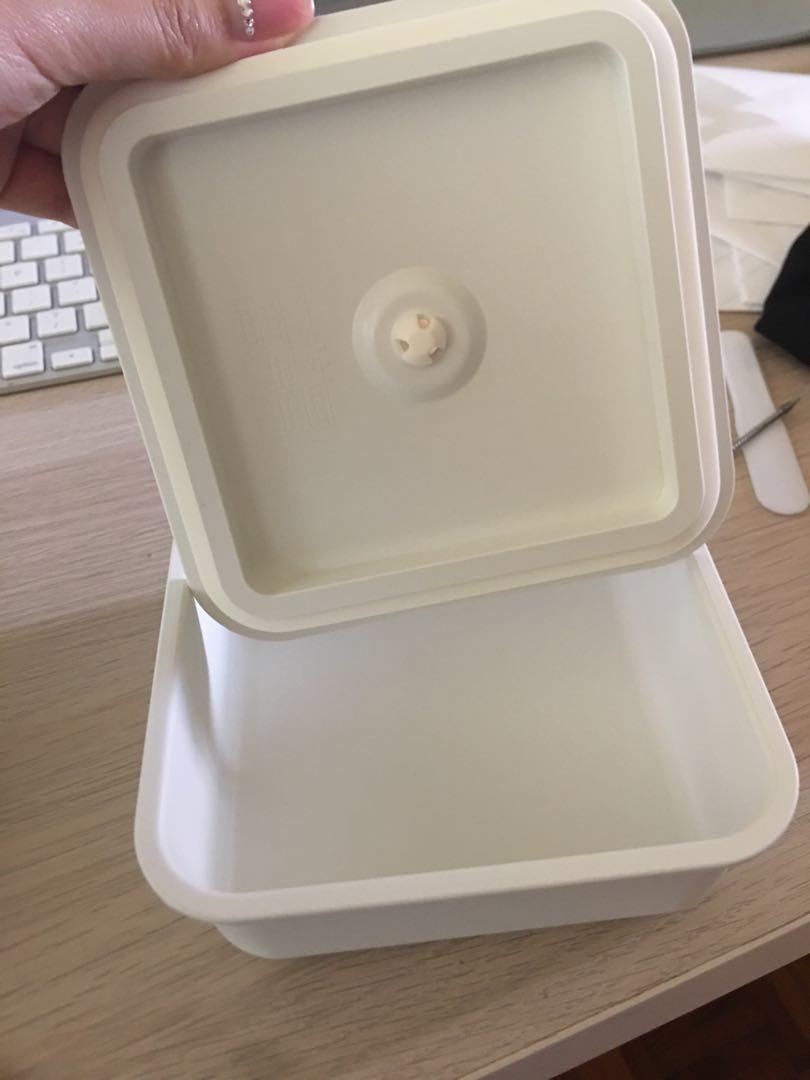 MUJI airtight container #endgameyourexcess, Furniture & Home Living ...