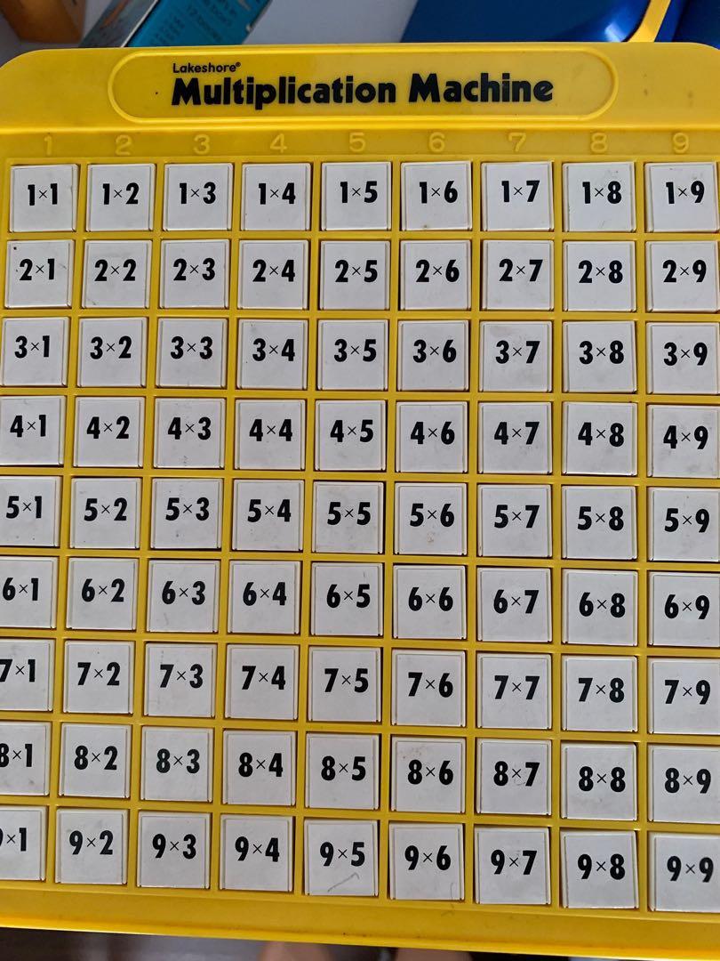 Multiplication practice machine, Everything Else on Carousell