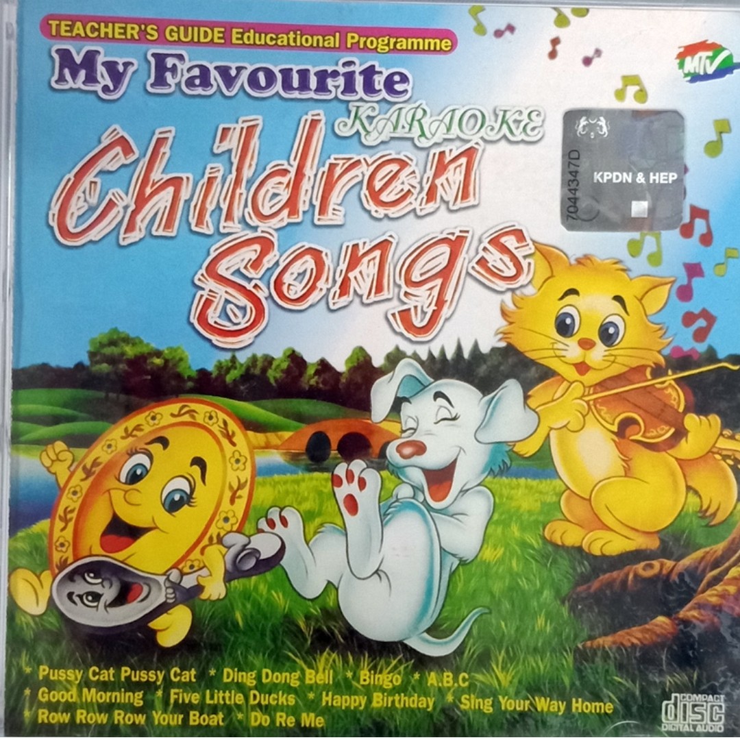 My Favourite Karaoke Children Songs CD, Hobbies & Toys, Music & Media ...