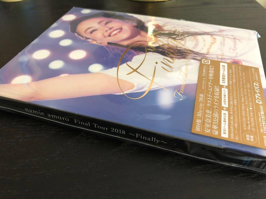 namie amuro Final Tour 2018 ~Finally~ (東京ドーム最終公演+25周年沖縄ライブ+5月東京ドーム公演)(Blu-ray Disc3枚組)(初回生産限定盤 ...
