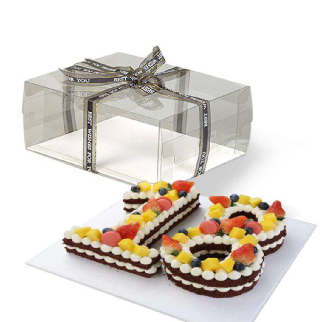 Premium Box + Board / rectangle rectangular boxes cake cakes boards ...