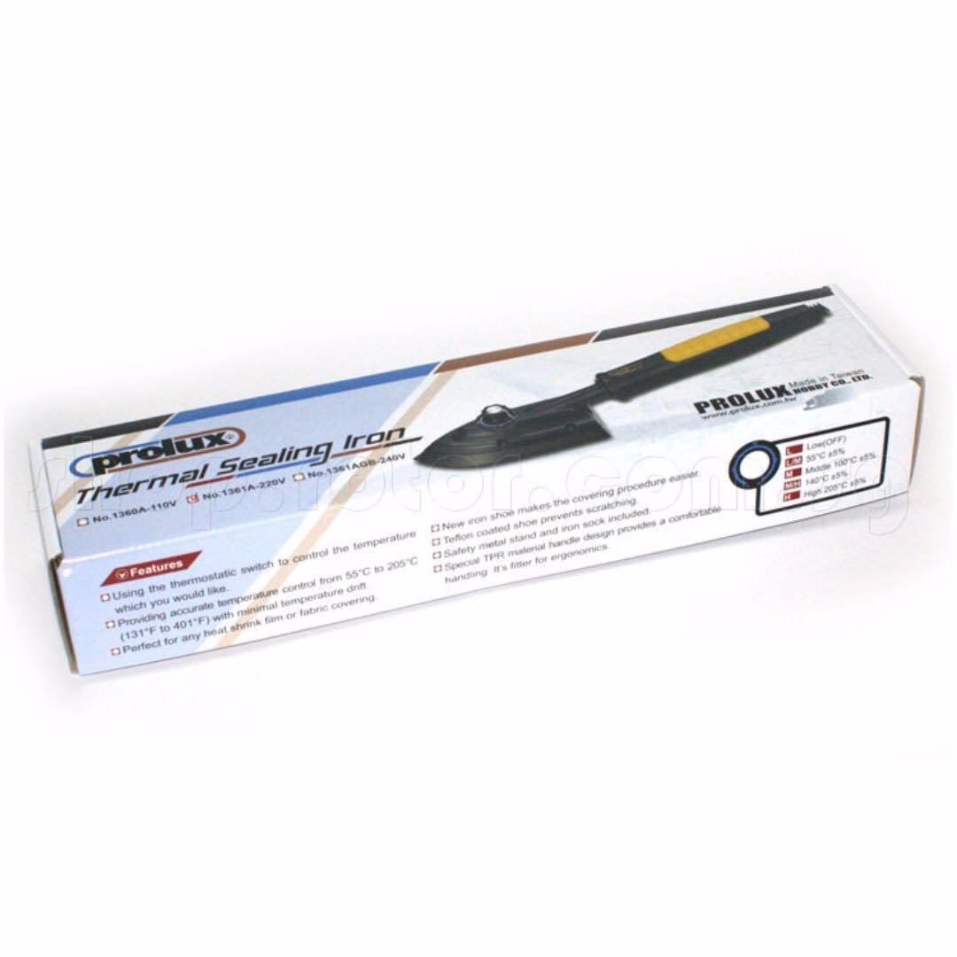 PROLUX Thermal Sealing Iron, Teflon coated, 220V - Perfect for any iron ...