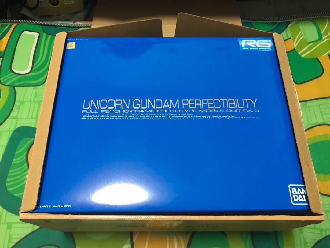 RG Unicorn Gundam Perfectibility, Hobbies & Toys, Toys & Games on Carousell