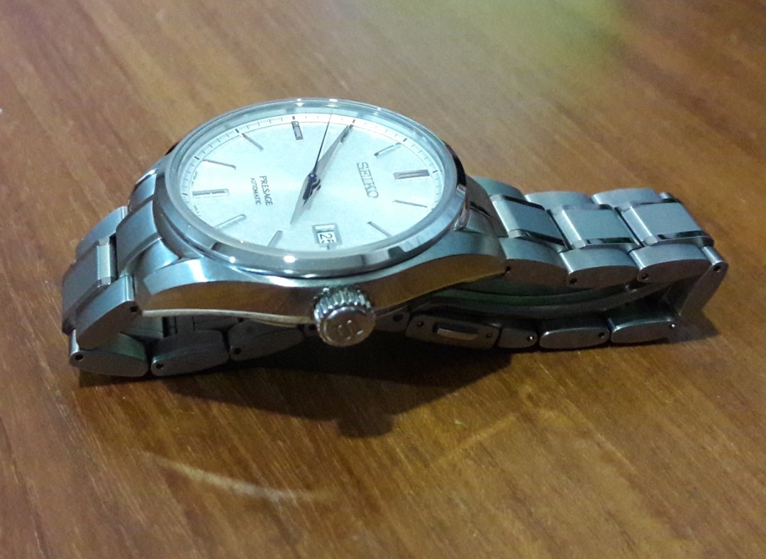 Seiko Presage Titanium Baby SnowFlake SARX055, Men's Fashion, Watches ...