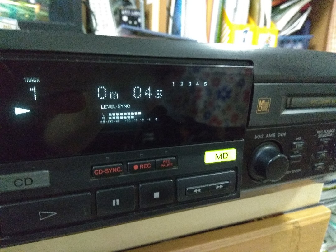 SONY-D1-CD+MD, 電子產品, 錄音器材 - Carousell