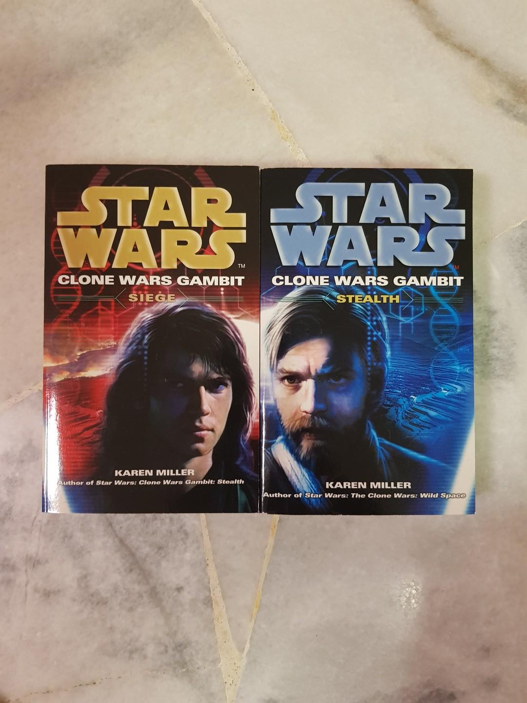 Star Wars: Clone Wars Gambit: Stealth & Siege, Hobbies & Toys, Books ...