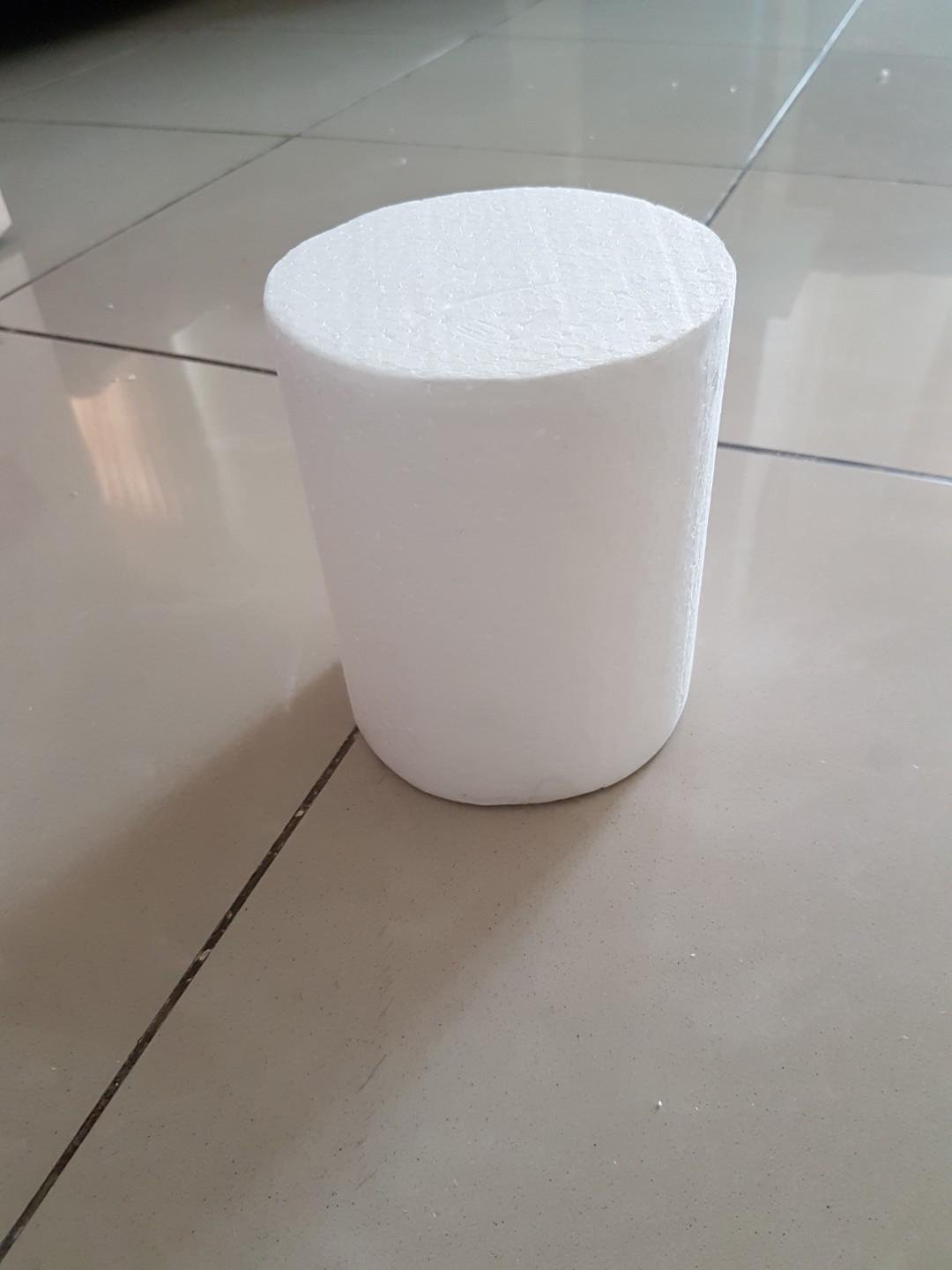 Styrofoam bentuk silinder untuk dummy cake, Serba Serbi, Others di ...