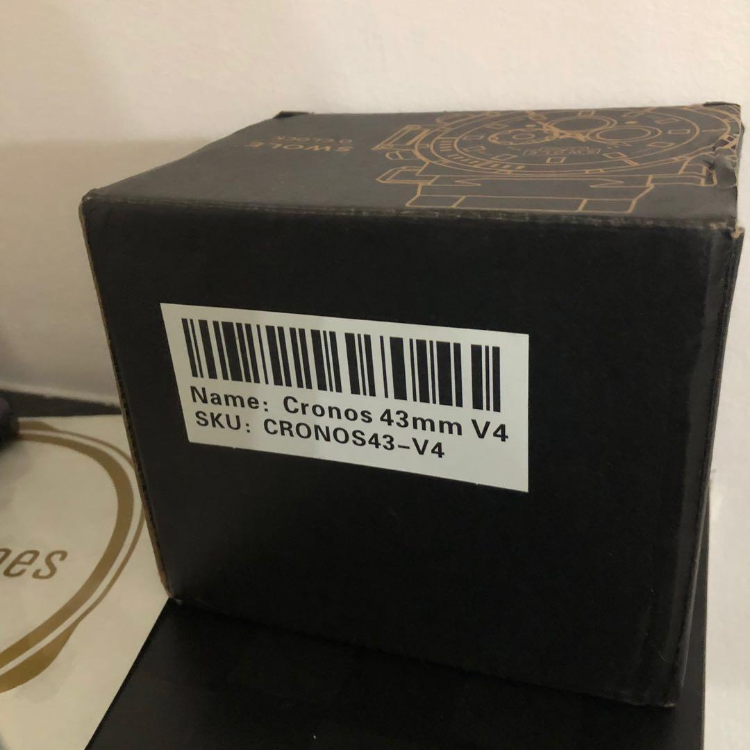 Swole O’Clock Cronos V4 43mm watch for sale, Mobile Phones & Gadgets ...