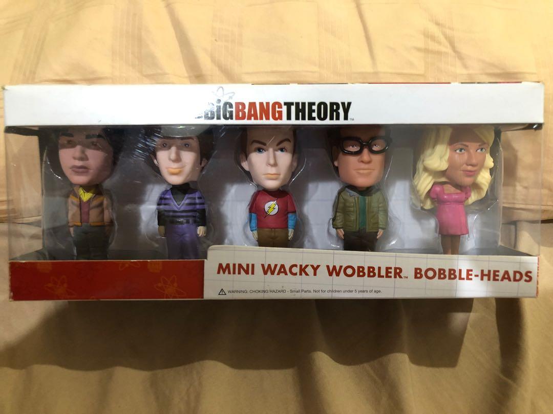 The Big Bang Theory Mini Wacky Wobbler Bobble Heads, Hobbies & Toys ...