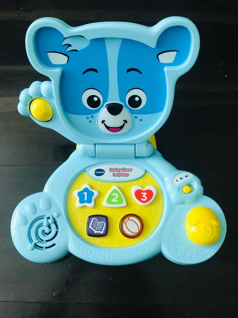 Vtech Baby Bear Laptop, Babies & Kids, Infant Playtime on Carousell
