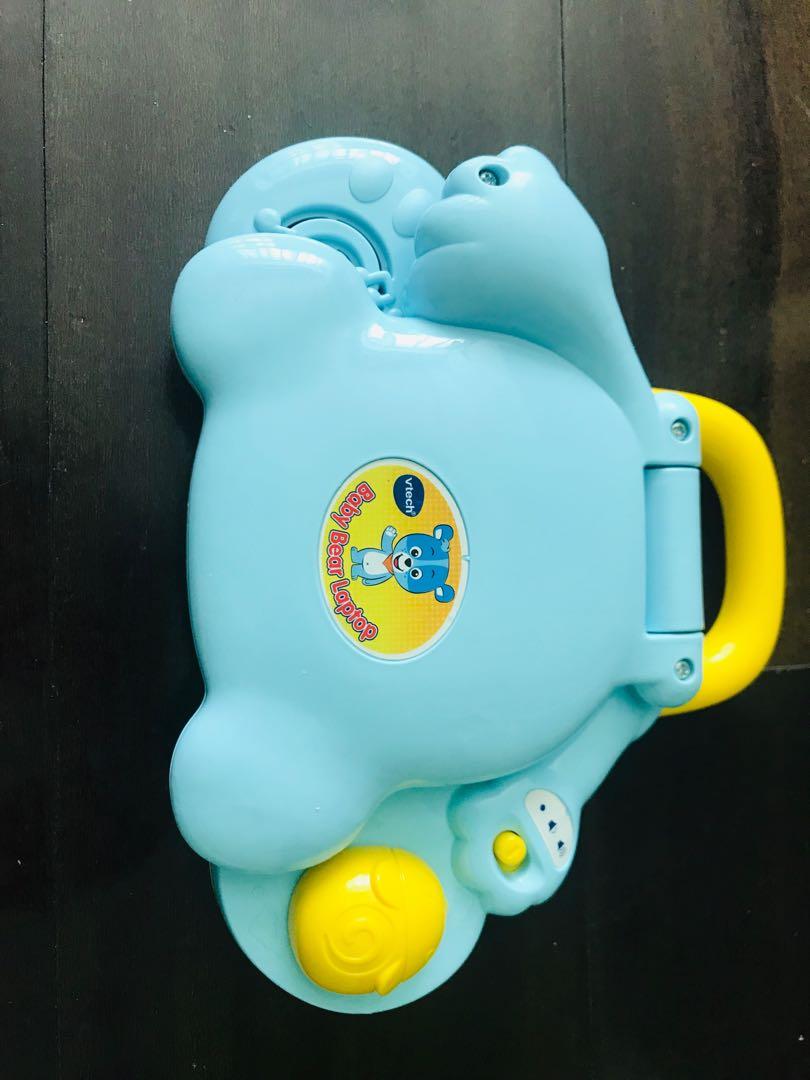 Vtech Baby Bear Laptop, Babies & Kids, Infant Playtime on Carousell