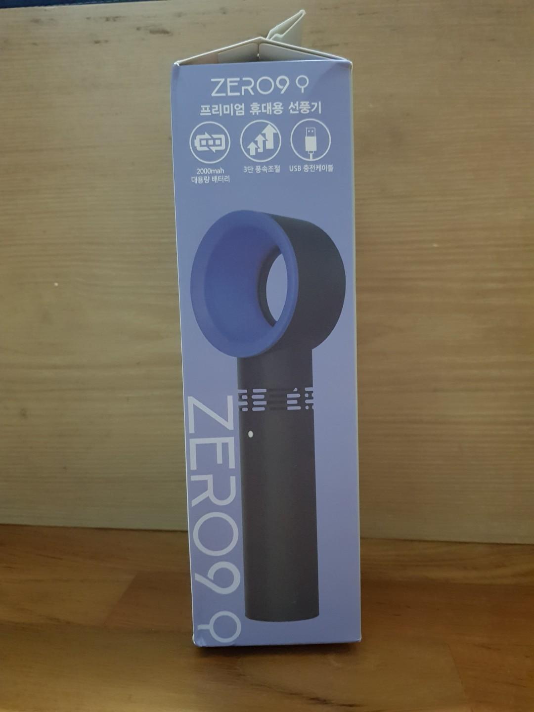 ZERO 9 Portable Fan (Korea), Furniture & Home Living, Lighting & Fans ...