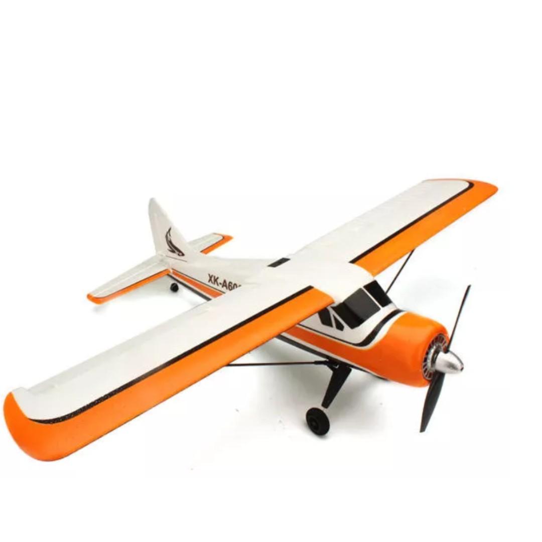 4 Channel Beaver RC Plane- XK A600- used but still flies well. With ...