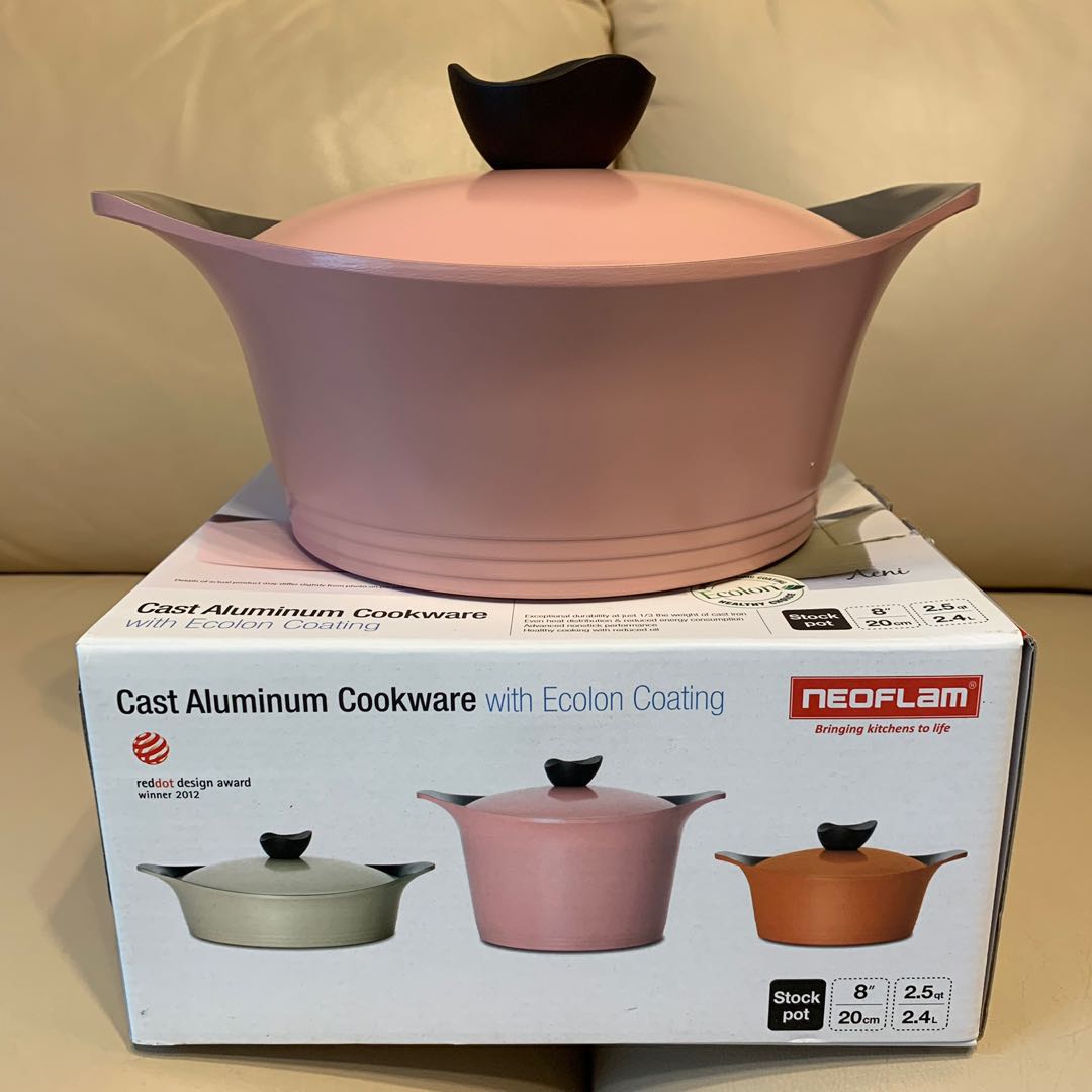 【全新】韓國製造 NEOFLAM 20cm cookware, 傢俬＆家居, 廚具和餐具, 炊具及配件 - Carousell