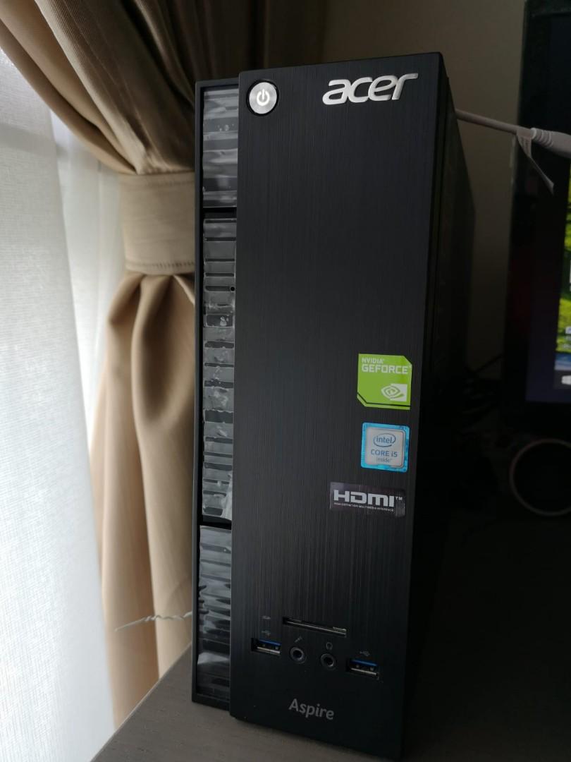 Acer Axpire XC-710 complete set - CPU, monitor, keyboard, mouse ...