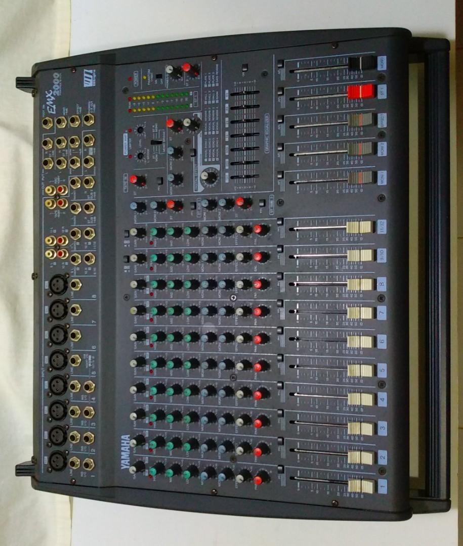 Mixer Amplifier Yamaha EMX2000, Audio, Other Audio Equipment on Carousell