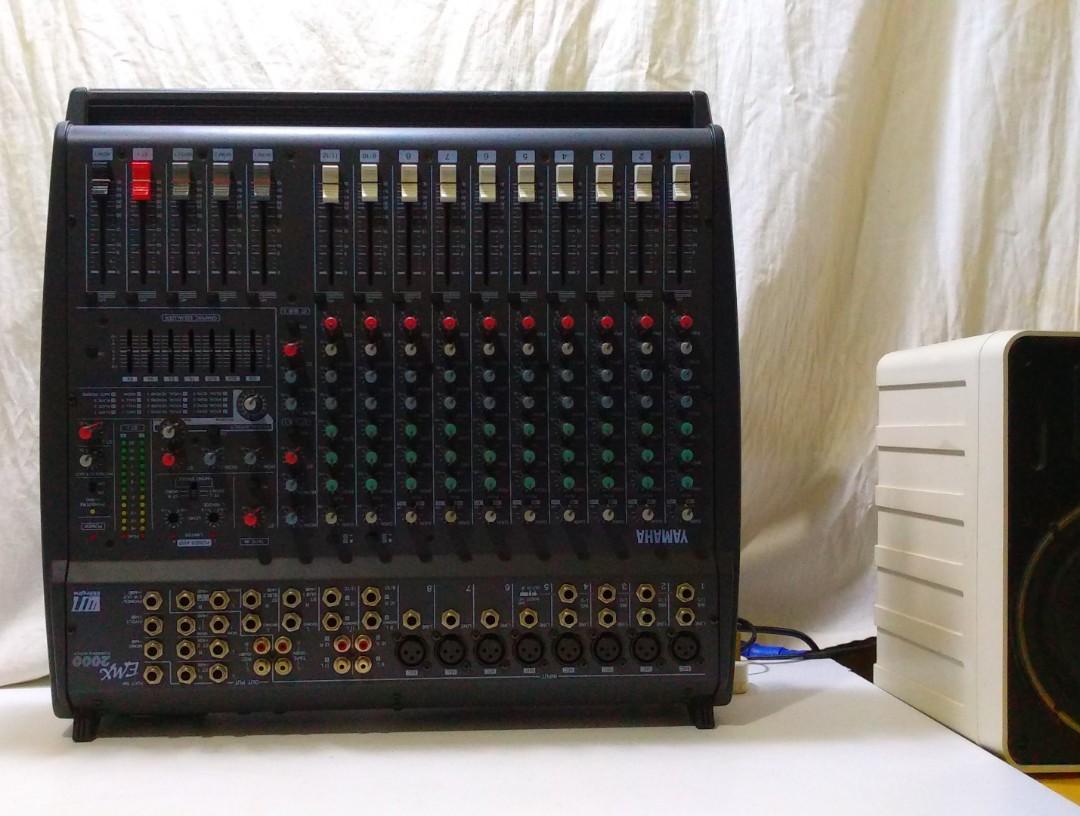 Mixer Amplifier Yamaha EMX2000, Audio, Other Audio Equipment on Carousell