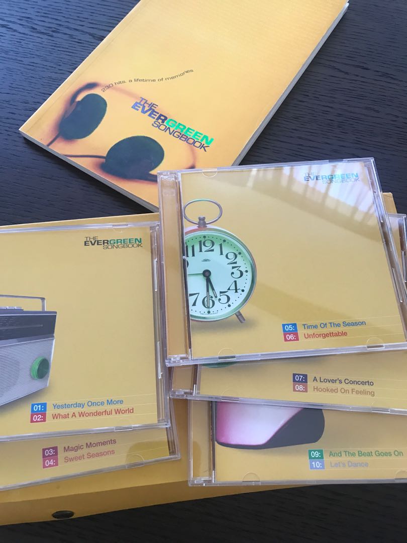 BN the evergreen songbook cd box set, Hobbies & Toys, Music & Media ...