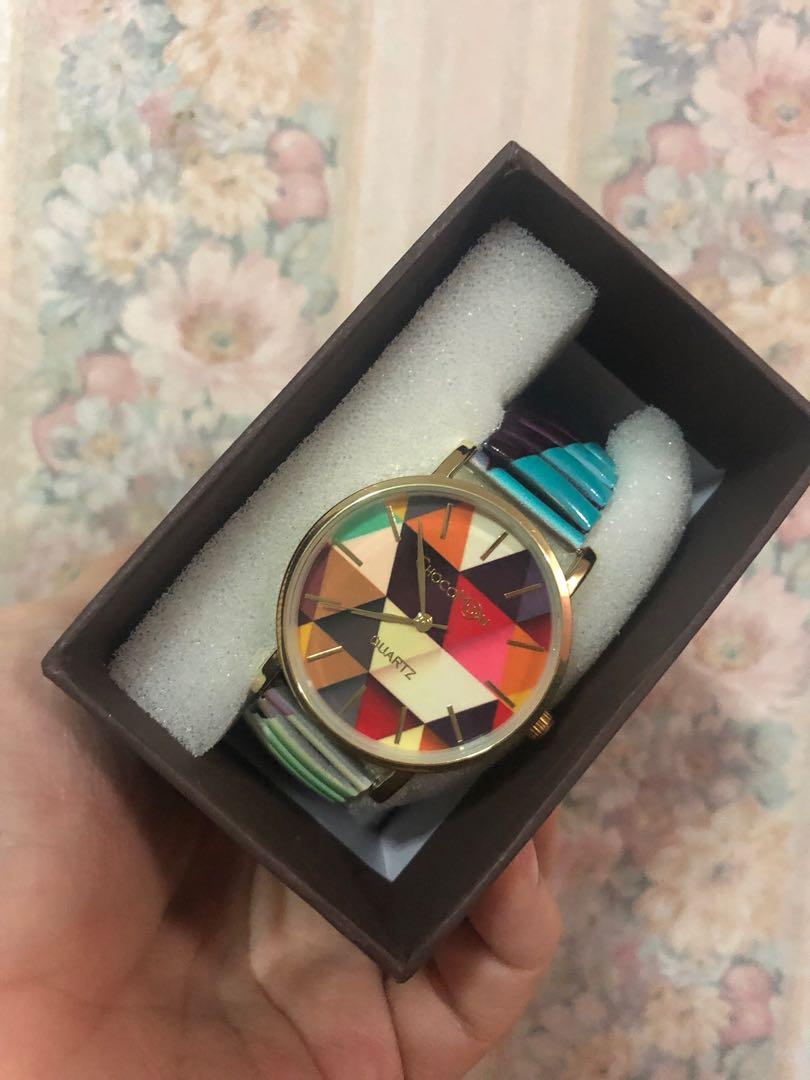 Brand New ChocoMoon Watch, Women's Fashion, Watches & Accessories ...