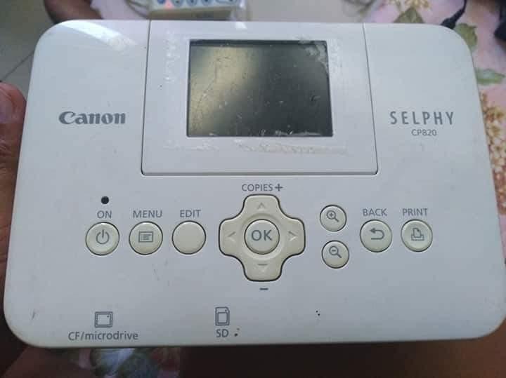 Canon Selphy Printer Cp820, Computers & Tech, Printers, Scanners ...