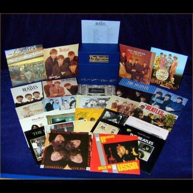 CD Boxed Set-The Beatles CD Singles Collection, Hobbies & Toys, Music ...