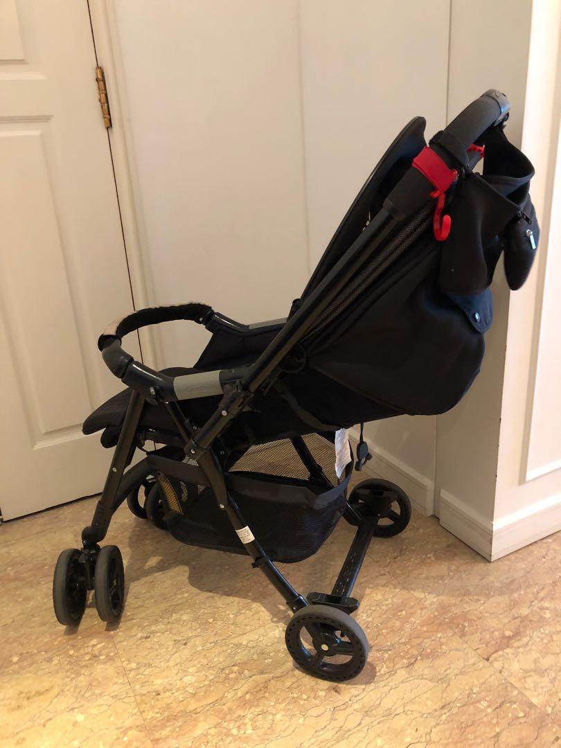 Combi Urban Walker Lite Black Stroller, Babies & Kids, Going Out ...