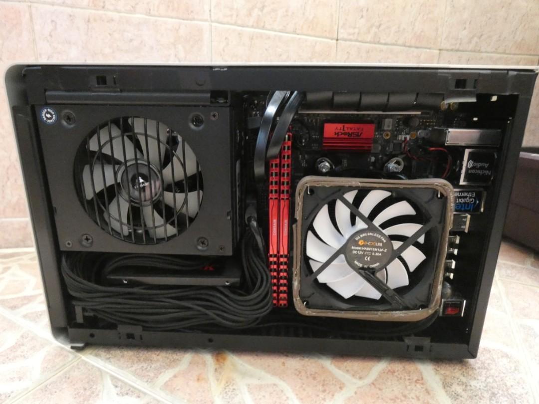 Dan A4 SFX Silver Version 3 Mini itx Case Rare, Computers & Tech, Parts ...