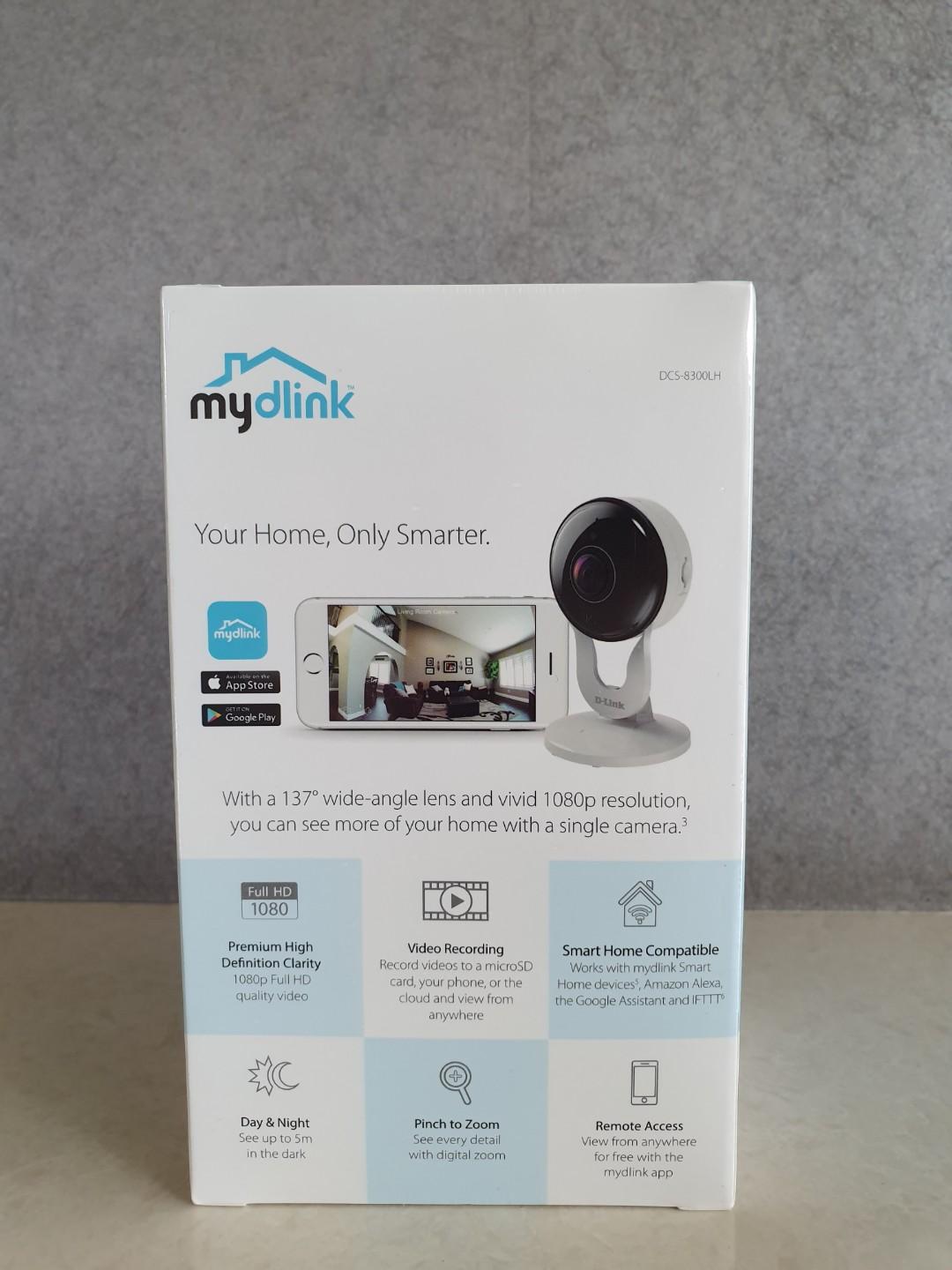 D-Link DCS 8300LH Full HD Wifi Camera (New), Furniture & Home Living ...