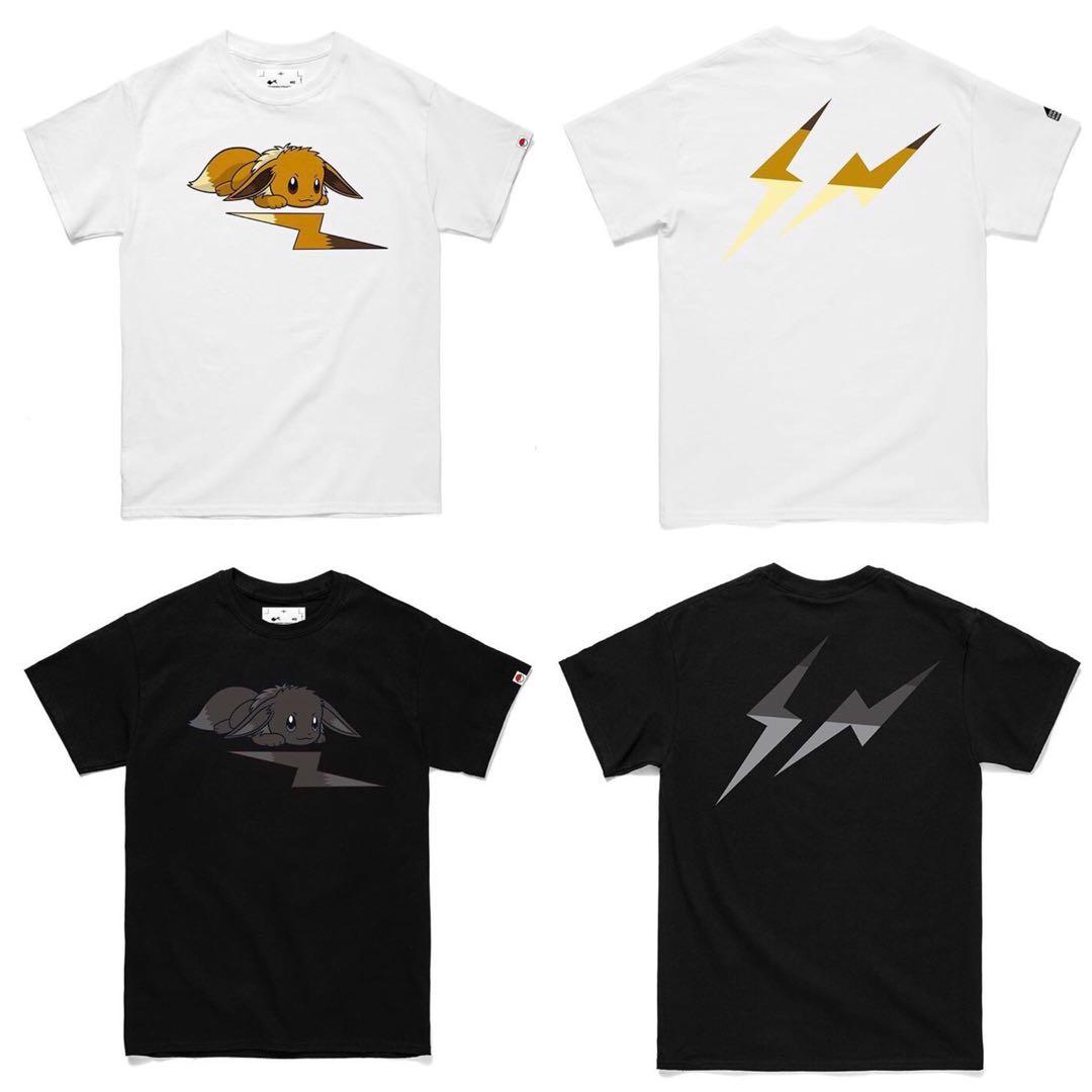 Fragment thunderbolt project pokemon tee, Men's Fashion, Tops & Sets ...