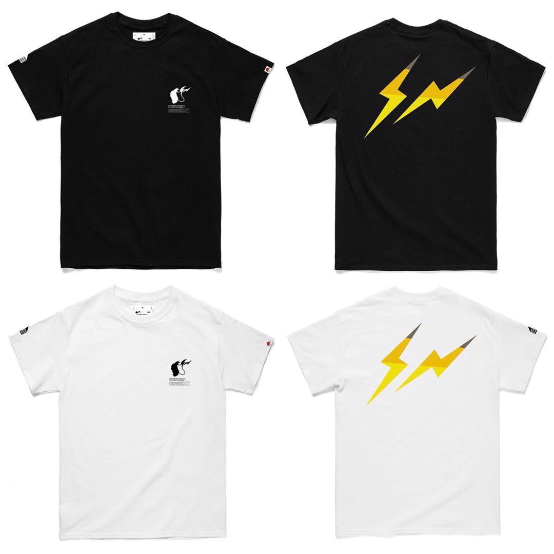 Fragment thunderbolt project pokemon tee, Men's Fashion, Tops & Sets ...