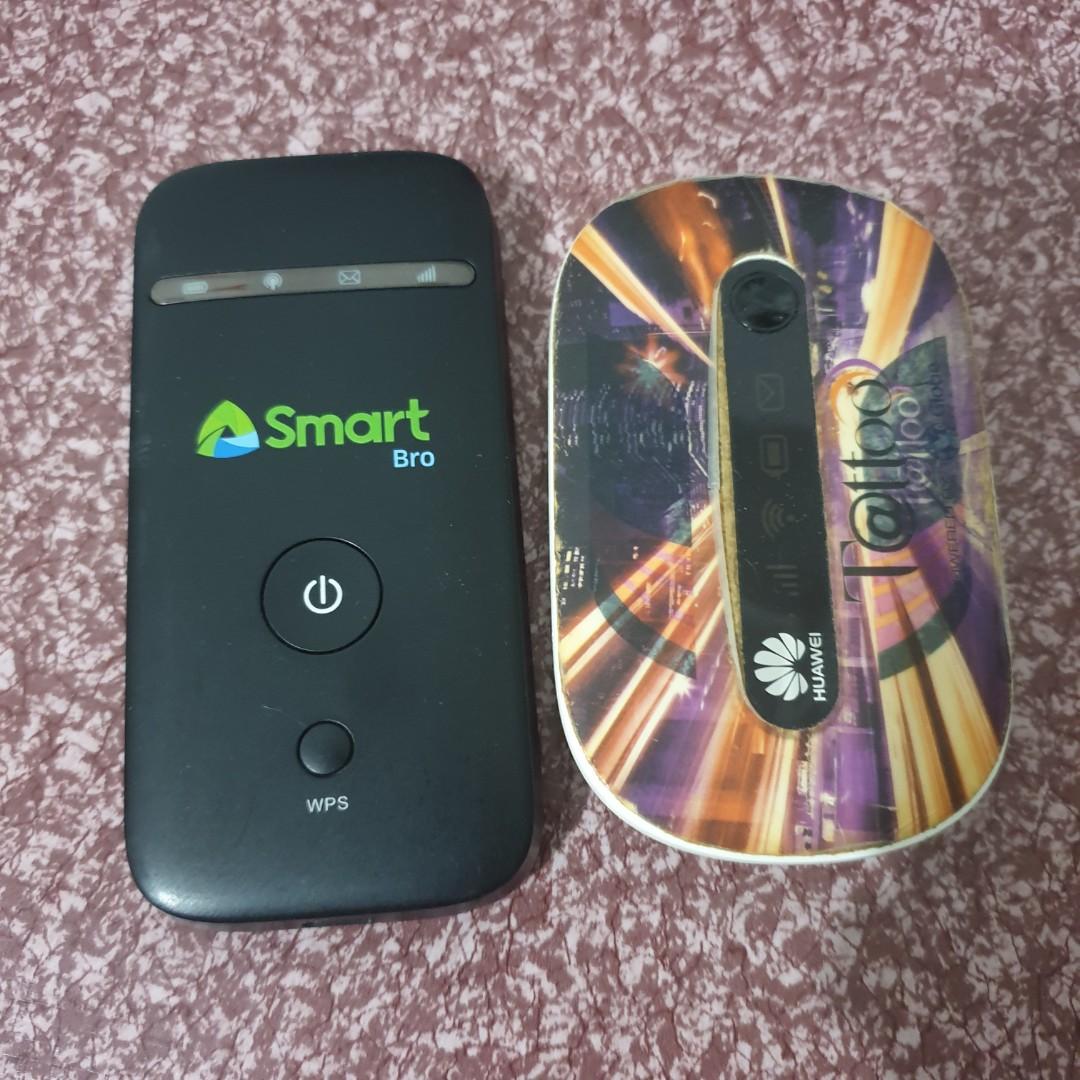 Globe Tattoo and Smart Bro Pocket wifi, Computers & Tech, Office ...