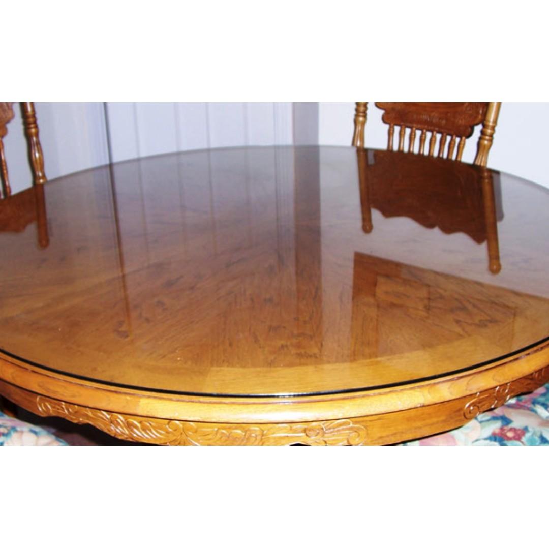 INSTALL GLASS TOP SURFACE l kaca alas meja, Services, Others on Carousell