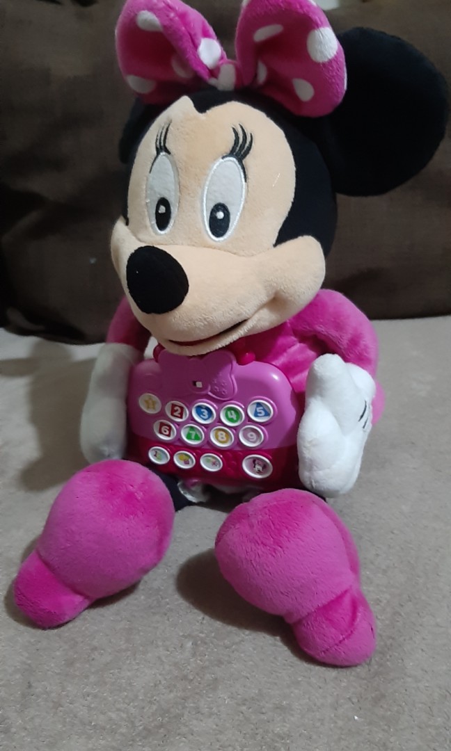 Interactive minnie mouse - mouth moves, Babies & Kids, Infant Playtime ...
