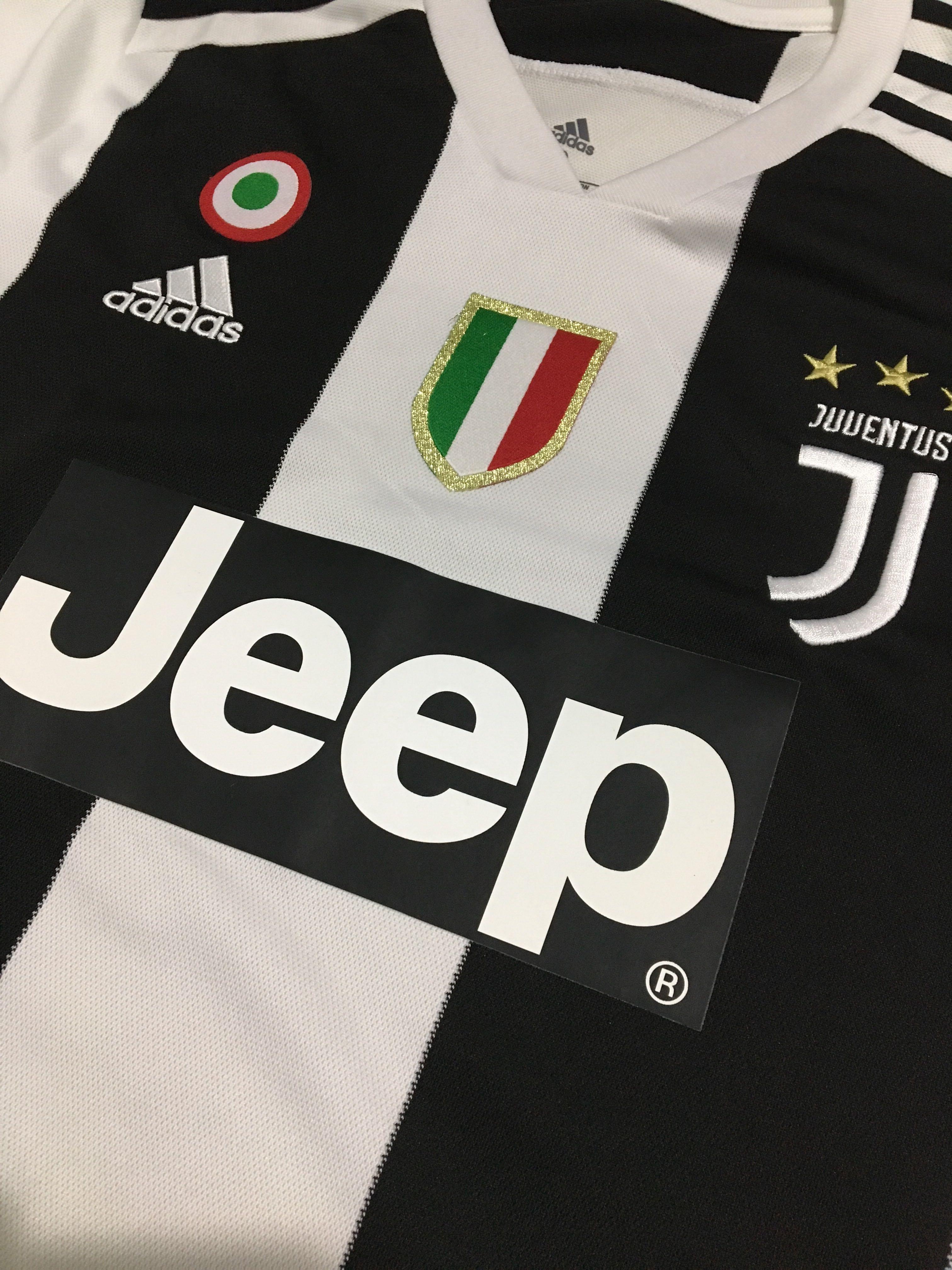 Juventus 18/19 home kit, Men's Fashion, Activewear on Carousell