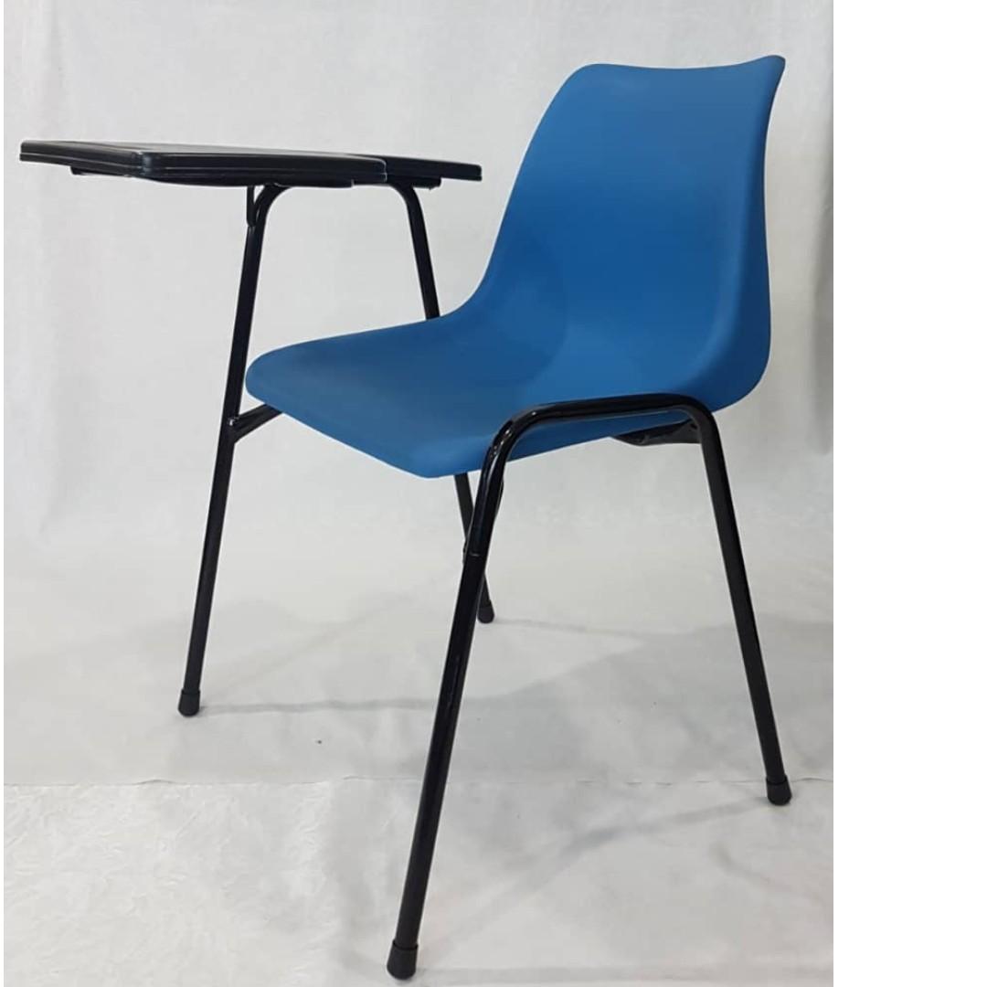 KERUSI KULIAH BERSERTA MEJA TEPI, Furniture & Home Living, Furniture ...