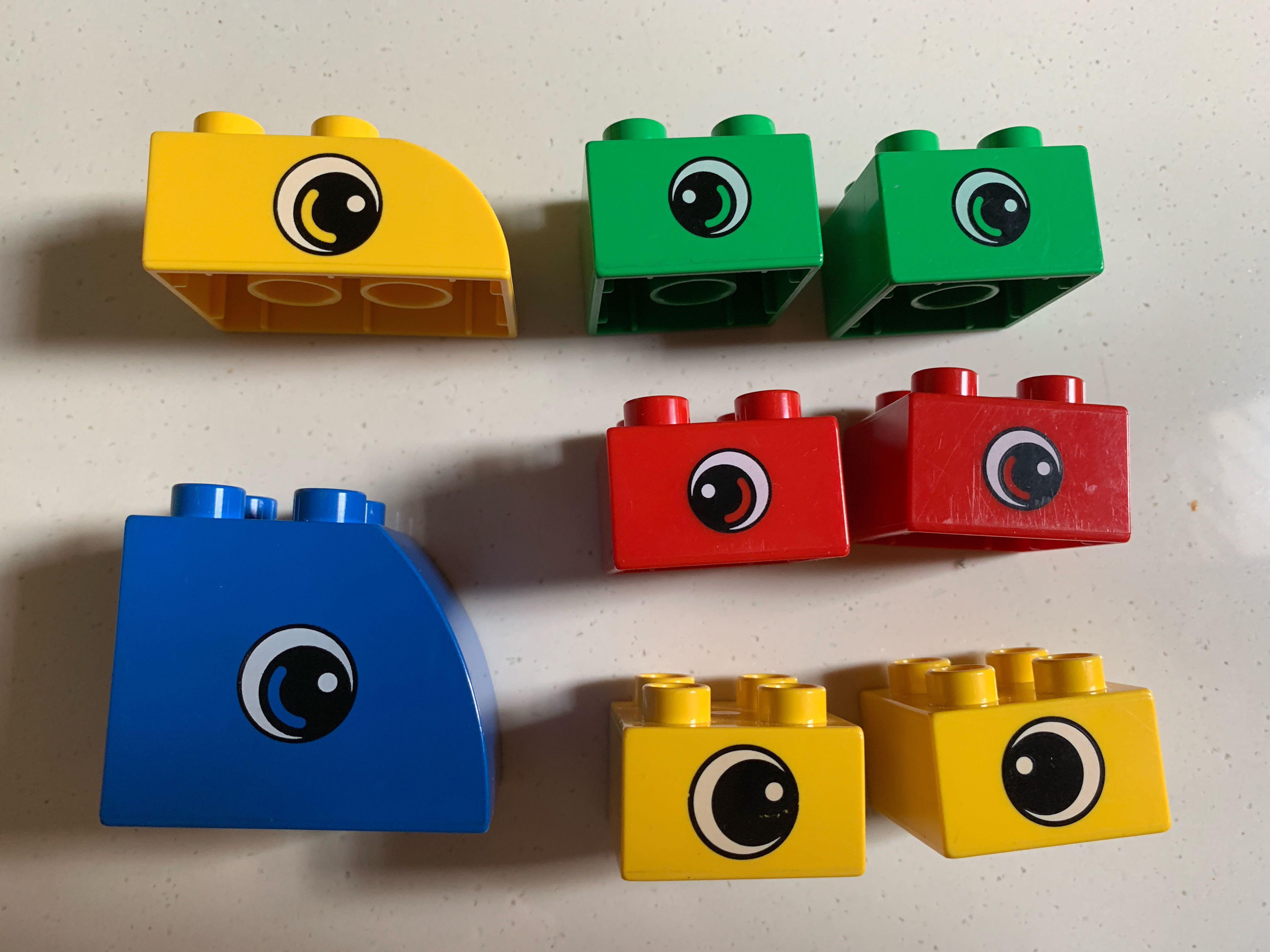 Lego Duplo Parts - Eyes, Hobbies & Toys, Toys & Games on Carousell