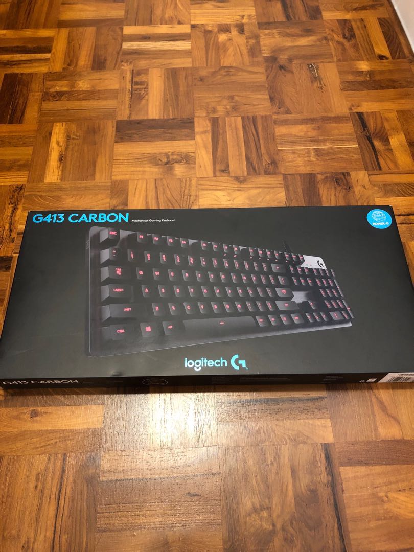 Logitech G413 Carbon Keyboard, Computers & Tech, Parts & Accessories ...