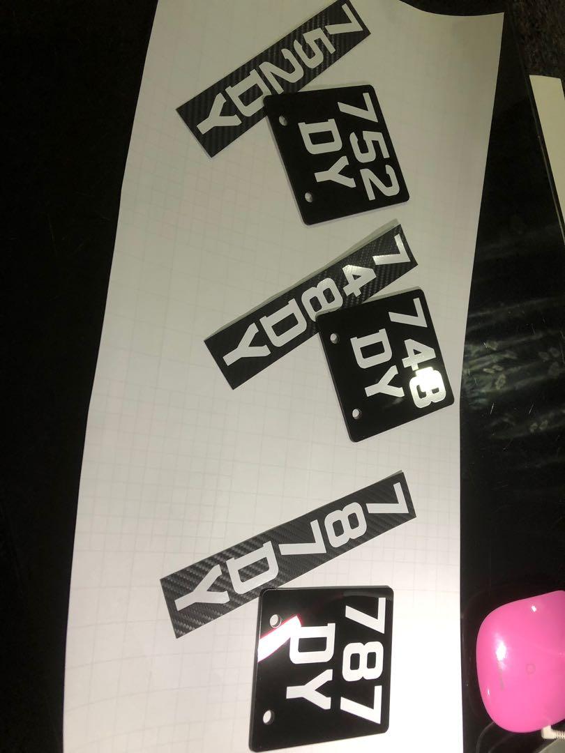 LTA sticker Carbon fiber background, Sports Equipment, PMDs, E-Scooters ...