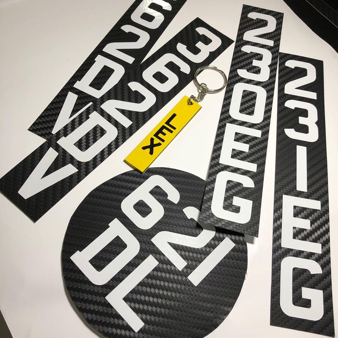 LTA sticker Carbon fiber background, Sports Equipment, PMDs, E-Scooters ...