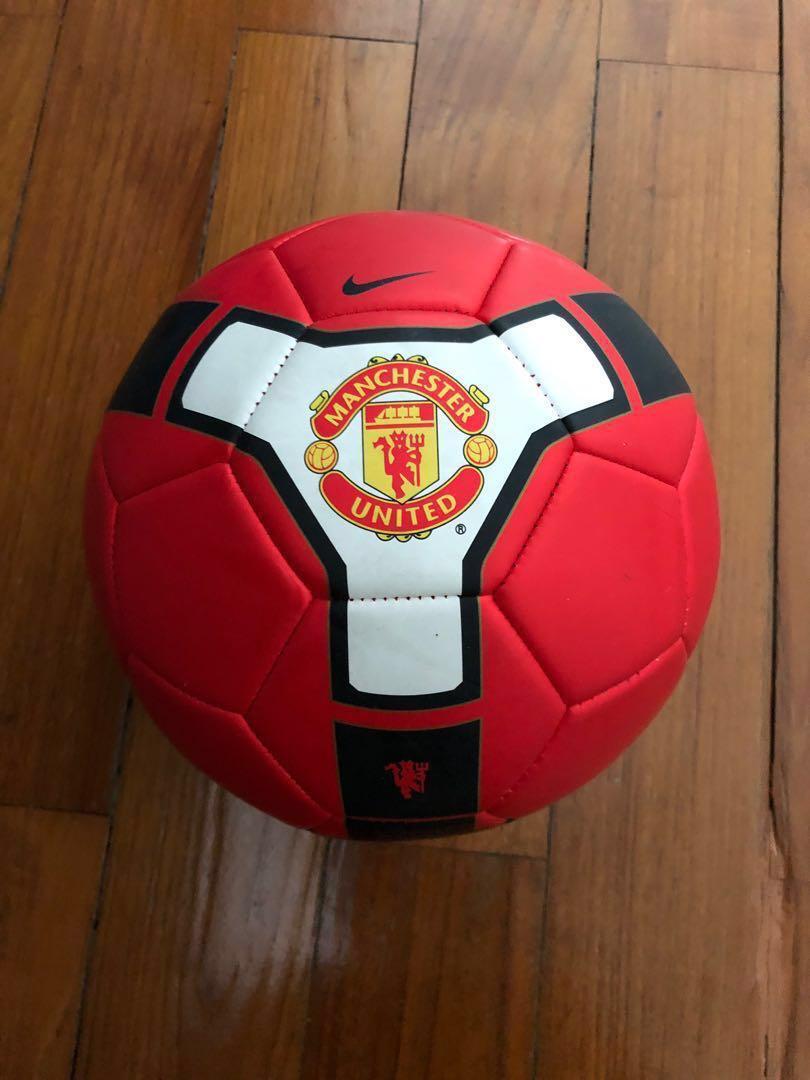 Manchester United Soccer ball, Sports Equipment, Sports & Games, Racket ...