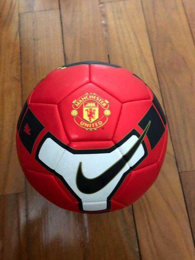 Manchester United Soccer ball, Sports Equipment, Sports & Games, Racket ...