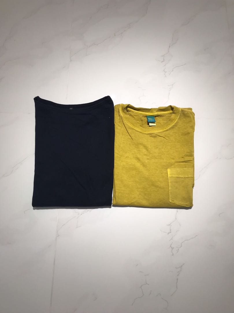Muji and basic tee, Men's Fashion, Tops & Sets, Tshirts & Polo Shirts ...