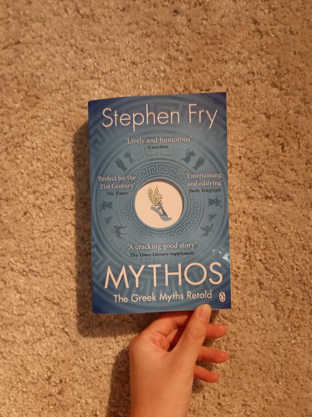 Mythos by Stephen Fry, Hobbies & Toys, Books & Magazines, Fiction & Non ...