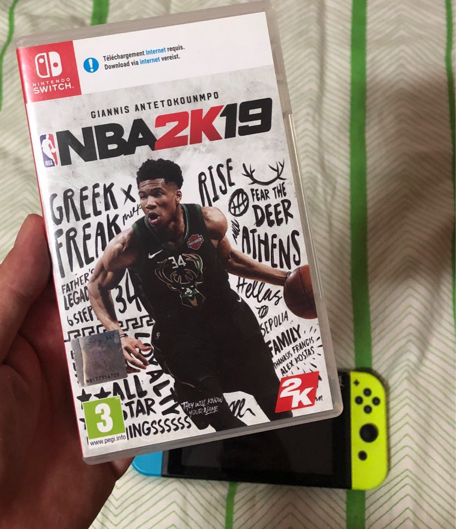 NBA 2K19 original (switch version), Video Gaming, Video Games, Nintendo on Carousell